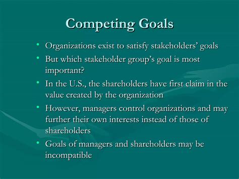 Stakeholder Theory Ethics 209 Ppt