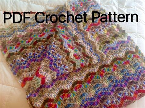 Free Crochet Afghan Patterns Variegated Yarn At Emmett Andrew Blog