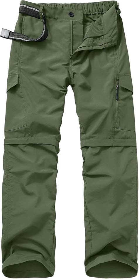 Mens Hiking Pants Quick Dry Lightweight Fishing Pants