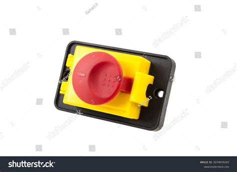 Industrial Electromagnetic Switch Emergency Stop Push Stock Photo Shutterstock