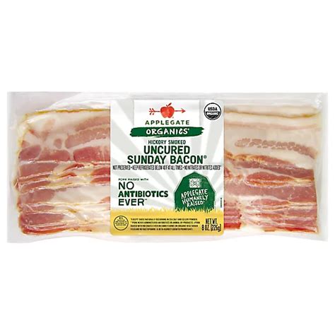 Applegate Farms Bacon Sunday Organic 8 Oz Safeway