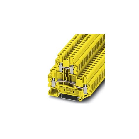 Uttb 4 Ye 3035467 Phoenix Contact Feed Through Terminal Bl