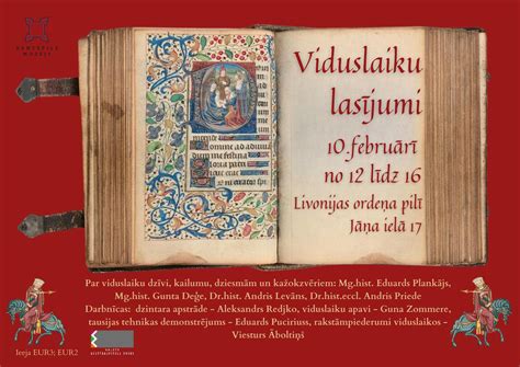 Viduslaiku Lasījumi Pilī Visitventspils