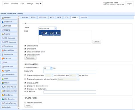 Customizing The Web Interface