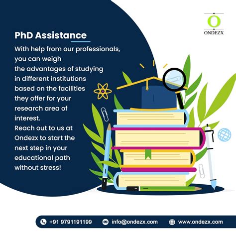 Phd Assistance Guidance Phd Thesis Writing Service In India