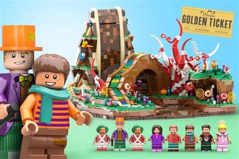 Lego 21360 Willy Wonka And The Chocolate Factory Officially Unveiled