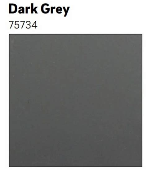 Rehau Dark Grey Corian Acrylic Solid Surface Thickness 6 Mm At ₹ 800