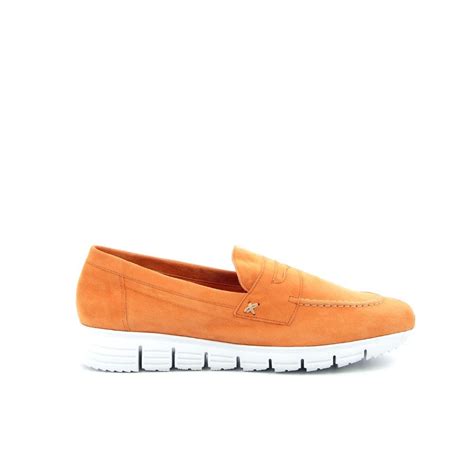 Cervone Mocassin Oranje Bij Van Loock