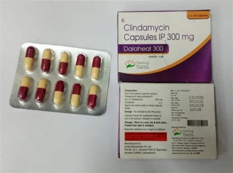 Clindamycin Capsule 300 Mg At ₹ 500 Box Clindamycin Capsules In Nagpur Id 2850355815212
