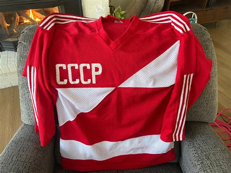 Vintage Cccp 1987 Canada Cup Jersey Sidelineswap