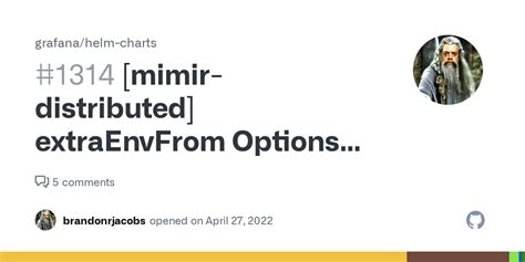 Mimir Distributed Extraenvfrom Options For S3 Secrets In Mimir Config