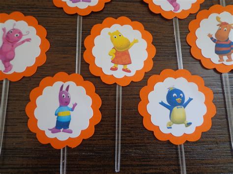 Toppers Backyardigans Personagens Elo7 Produtos Especiais
