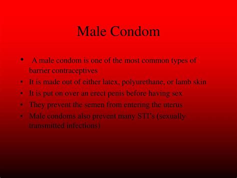 Ppt Contraceptives Barrier Methods Powerpoint Presentation Free