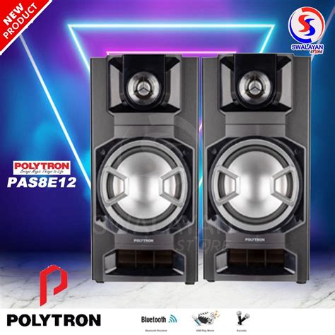Jual Speaker Activ Polytron Pass 8e12 Shopee Indonesia