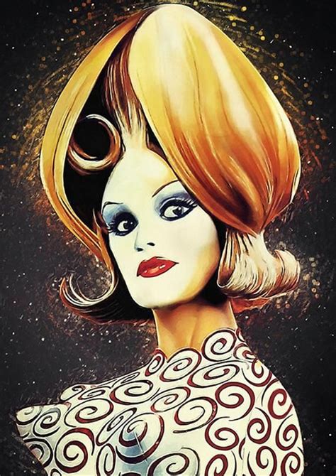 Martian Girl Illustration Mars Attacks Tim Burton Movie Art