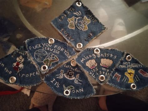 Some Radical Patches I Made For My Jacket Rpunkfashion