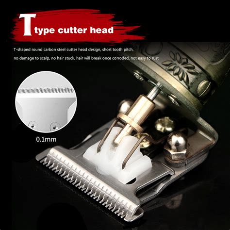 Usb Rechargeable Retro Close Cutting Hair Trimmer Grandado