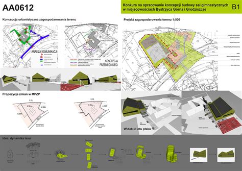 Projekt Konkursowy Sali Sportowej Architektura Apa Owczarek Architekci
