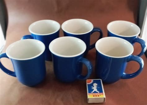 Sex Blanka Fina Muggar I Tåligt Engelskt Porsl Köp På Tradera 655591160