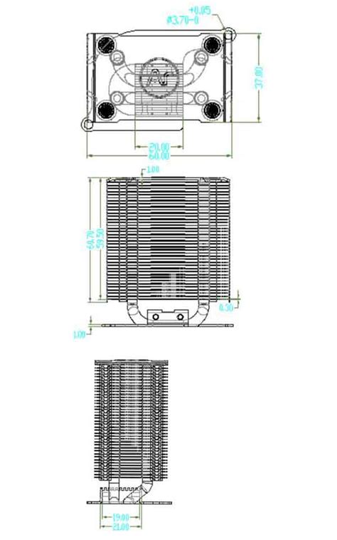 树莓派5 ice tower冰塔argon thrml 60mm散热cpu铜管鳍片