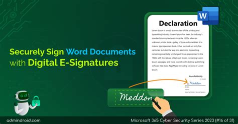Standard Signatures Vs Digital Signatures In Microsoft Outlook