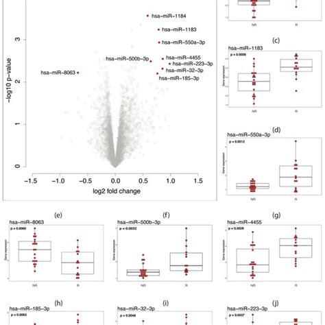 Differential Expression Analysis Of Mirna Between Responders And