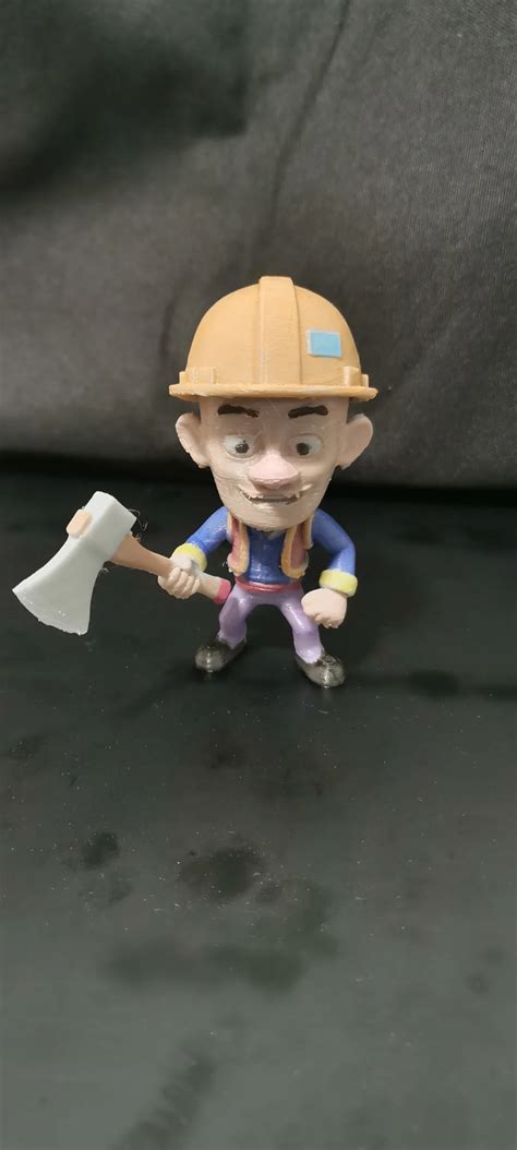 Boonie Bears Logger Vick Free 3d Print Model Makerworld