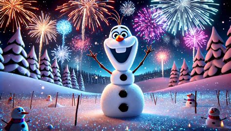 Olaf New Year By Sableblu On Deviantart