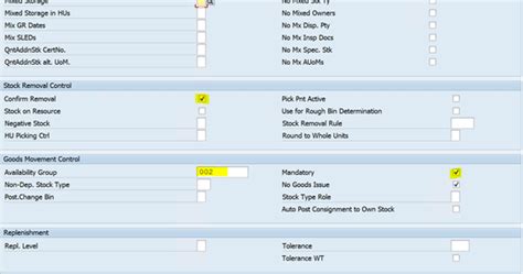 Automatic Storage Type Determination With Put Away Indicator For Put