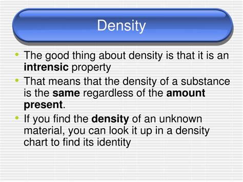 Density Explained The Engineering Mindset Density Explained The Engineering Mindset