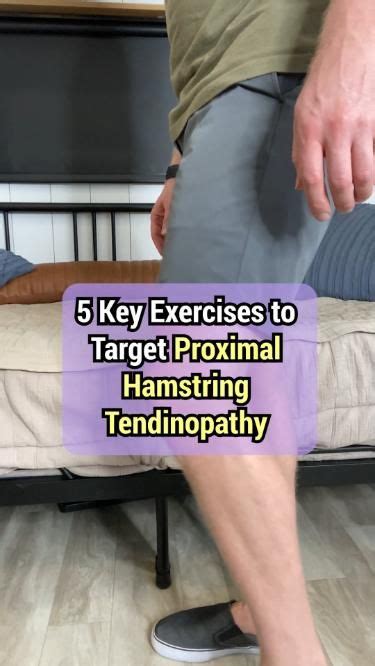 Proximal Hamstring Tendinopathy Try These Key Exercises Body Pain Relief Workout Plan