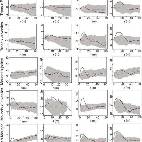 Spatial Association Analyses Based On The Function L Inhom12 R From