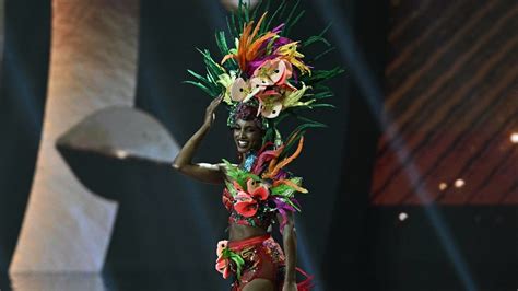 Miss Jamaica Taken Off Stage On Stretcher After Scary Onstage Fall