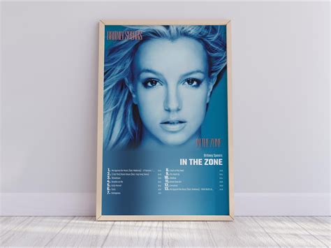 Britney Spears In The Zone Album Cover Poster Music Poster Sold By