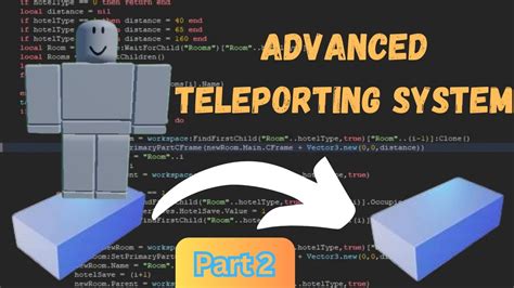 Advanced Teleporting System (Part 2) | Roblox Studio Scripting Tutorial - YouTube