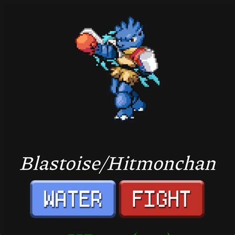 Blastoise Sprite Sheet