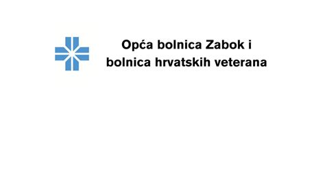Opća Bolnica Zabok I Bolnica Hrvatskih Veterana Zabok