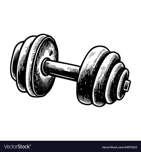 Dumbbells Drawing