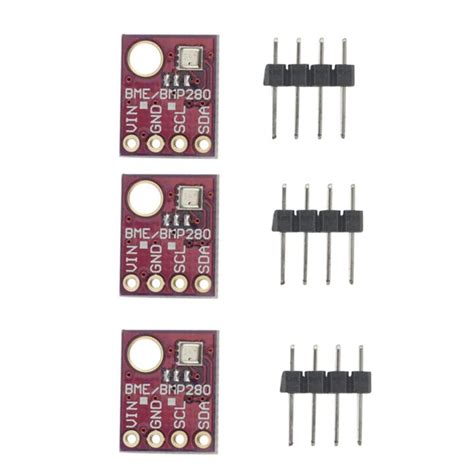 3pcs Bme280 5v Digital Sensor Temperature Humidity Barometric Pressure Sensor Module I2c Spi