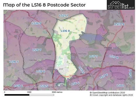 Ls16 8 Postcode Sector Your Complete Guide Streetlist