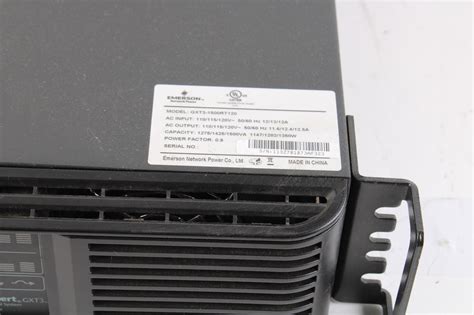 Liebert Gxt3 Ac Uninterruptible Power System No Battery Included