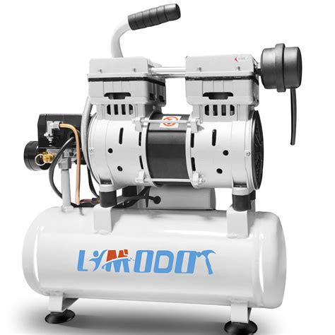 Limodot 1 Hp Portable Oil Free Air Compressor 60db Ultra Quiet With 2