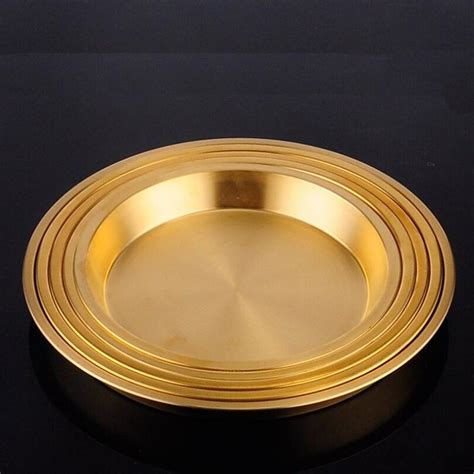 Copper Brass Plate Thickened Copper Chicken Plate Grandado