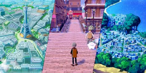 Pokémon The Coolest City In Each Mainline Region