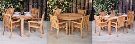 Teak Outdoor Dining Sets Woodberry