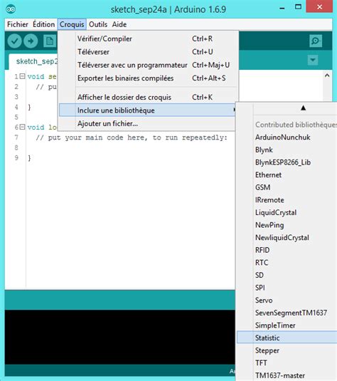 Arduino Installer Et Utiliser Une Bibliothèque