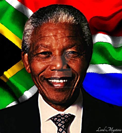 Nelson Rolihlahla Mandela Madiba By Lordmystirio On Deviantart