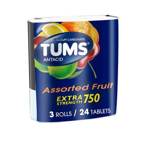 Tums Chewable Antacid Tablets For Extra Strength Heartburn Relief Wegmans