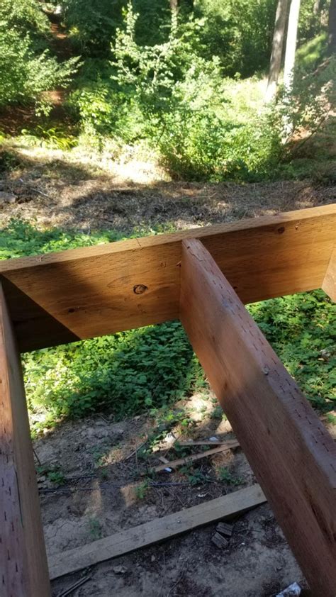 How To Attach Railing Posts To A Deck Frame 10 Steps With Pictures