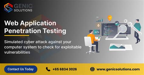 Genic Solutions On Linkedin Penetrationtesting Cybersecurity